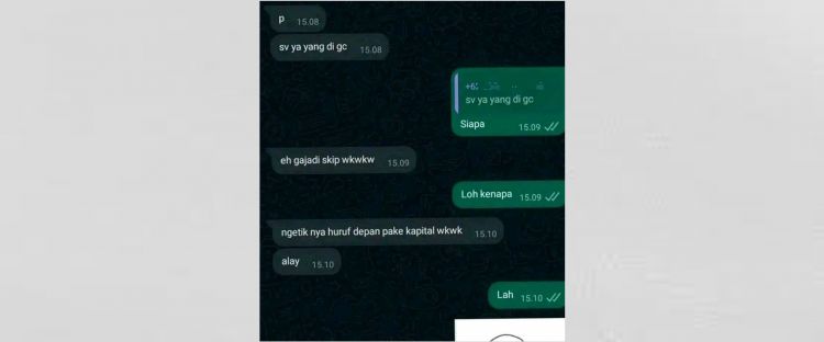 13 Potret chat WA sama orang nggak dikenal ini endingnya bikin emosi