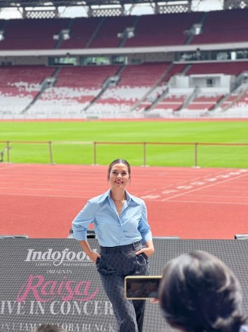 Raisa Live in Concert Stadion Utama Gelora Bung Karno, jadi sejar