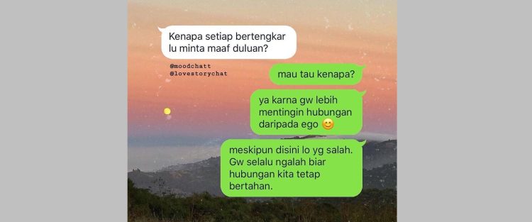 11 Chat lucu orang kelewat bucin ini bikin baper, kamu pernah merasakan?