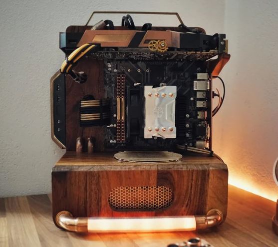 11 Ide kreatif rakit komputer dengan konsep teknologi lawas, estetik ...