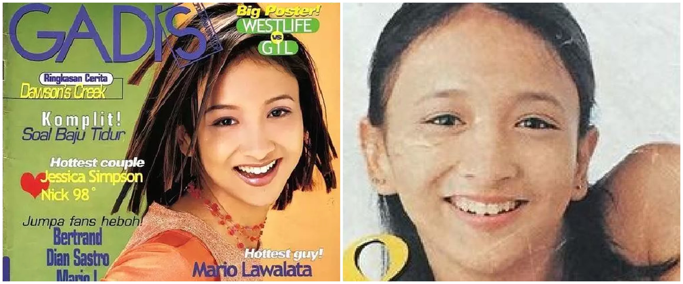 Jadi jebolan gadis sampul, 9 potret dulu vs kini Adelia Lontoh mo