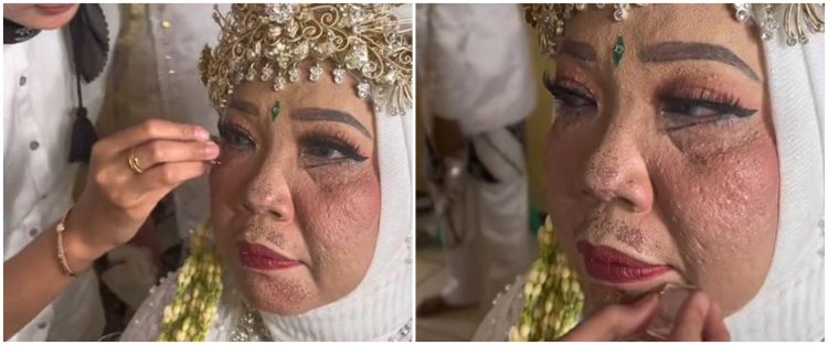 Makeup pengantin Sunda ini rusak akibat perawatan kulit, dirias ulang ...