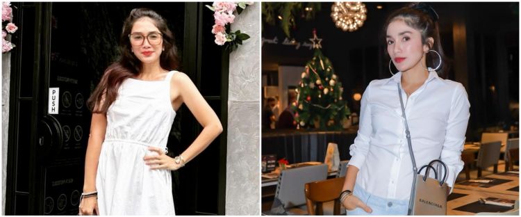 9 Gaya Ussy Sulistiawaty pakai dress pendek, penampilannya saat ...