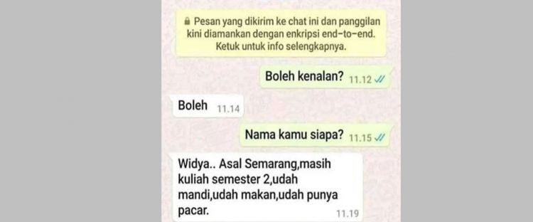 Niatnya mau PDKT, 10 chat lucu ke gebetan ini balesannya bikin malu ... Niatnya mau PDKT, 10 chat lucu ke gebetan ini balesannya bikin malu ...