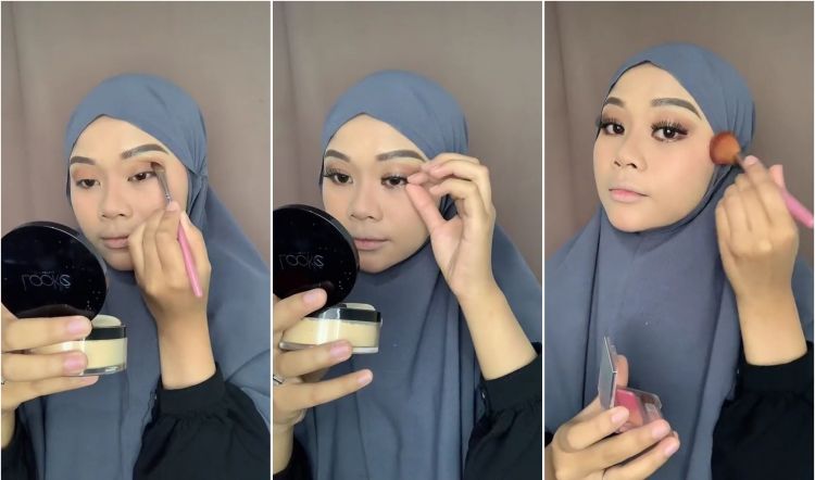Sering dibilang mirip, potret wanita makeup ala Aurel Hermansyah ini hasilnya seperti kakak dan adik