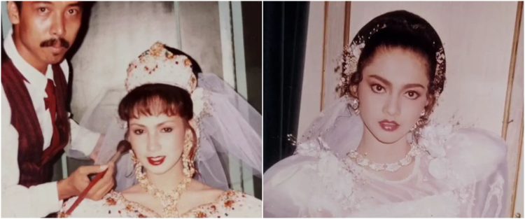 MUA ini bagikan 7 potret riasan pengantin era 90-an, hasil makeup ...