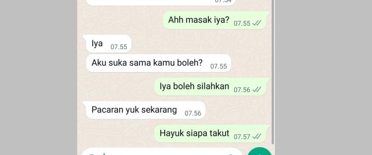 10 Chat lucu gampangnya ajak pacaran ini bikin hati jomblo auto meronta ...