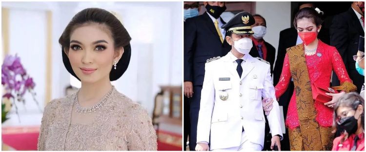 11 Potret Selvi Ananda saat dampingi Gibran kerja, cantiknya bikin salah fokus