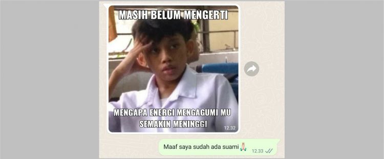 Malas ngetik, 9 balasan chat lucu pakai meme ini bikin senyum tipis