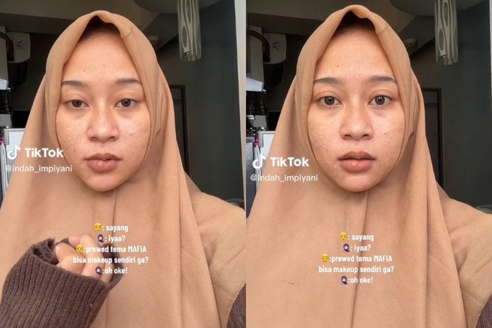 Rias wajah sendiri saat prewed, hasil makeup wanita dengan tema m