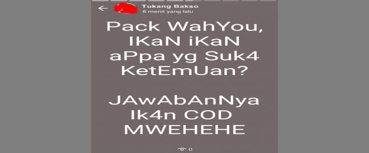 Receh banget, 11 status WA lucu tebak-tebakan ala bapak-bapak ini ... Receh banget, 11 status WA lucu tebak-tebakan ala bapak-bapak ini ...