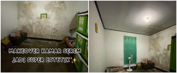 Makeover kamar kumuh ukuran 3x3,25 meter jadi ala Korean style ...