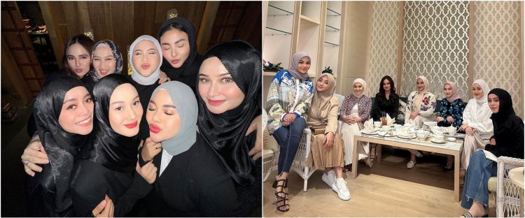 9 Momen geng Mamayu buka puasa bareng, penampilan Dinda Hauw usai ...