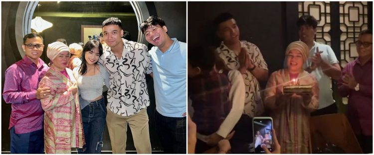 11 Momen ulang tahun ke-23 Fadly Faisal kakak Fuji, kehadiran Tha