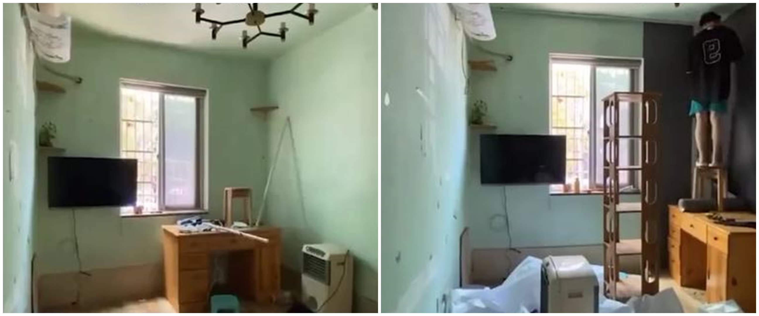 Makeover kamar cowok jadi nuansa hitam ini hasilnya Instagramable