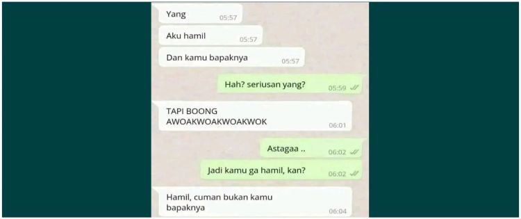 11 Chat lucu ngeprank pacar sendiri ini bikin auto galau, endingnya ...