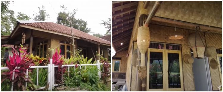Rumah bambu di Cianjur ini serasa vila, intip 11 penampakannya yang ...