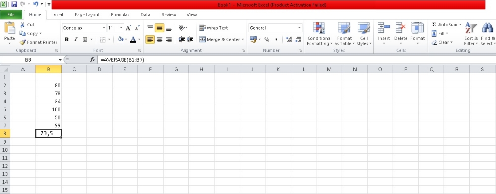 3 Cara mudah menghitung rata-rata di Microsoft Excel | Techno.id
