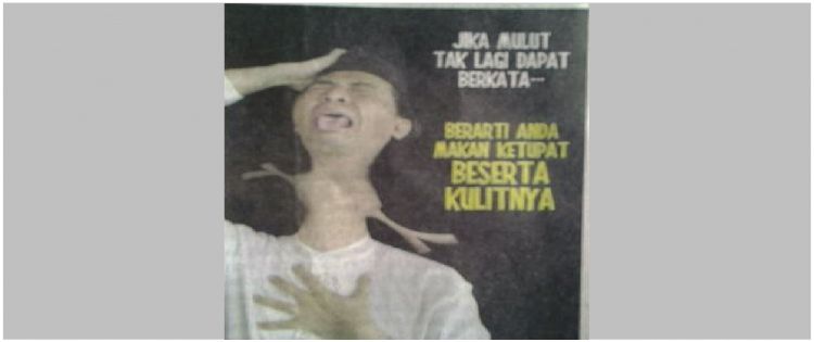 11 Tulisan kocak spanduk ucapan Idul Fitri ini bacanya bikin nyengir