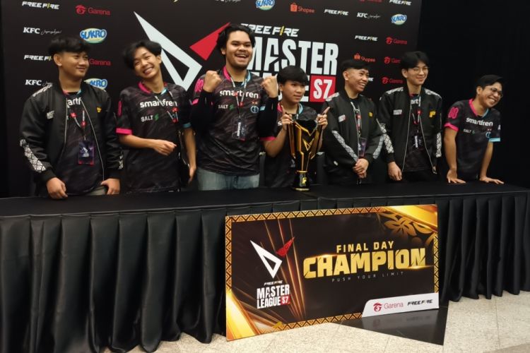 Tim kuda hitam Genesis Dogma SF sukses menjuarai Free Fire Master ...