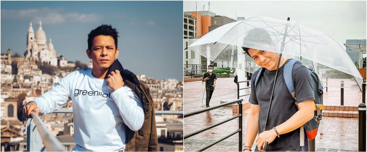 Momen Ariel NOAH disapa fans saat macet-macetan naik motor usai mudik ...