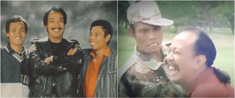 9 Potret adegan trio Warkop DKI dilatih jadi satpam, endingnya lawak ...