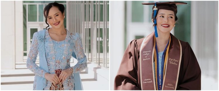 Beby Tsabina diwisuda 2 kampus sekaligus, intip 11 momen kelulusannya ...