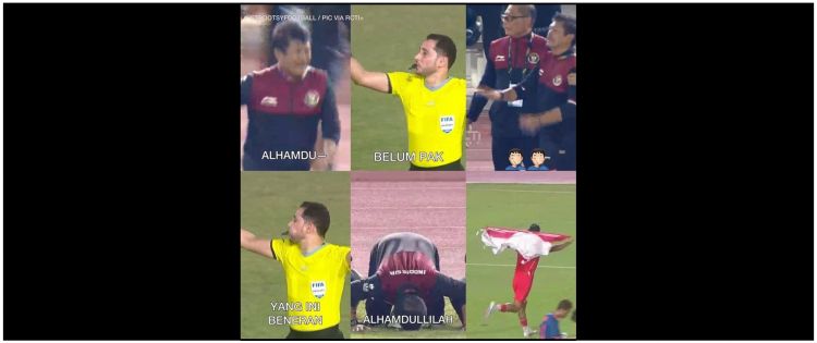 9 Potret kocak meme lucu Indonesia vs Thailand di SEA Games Kamboja ...