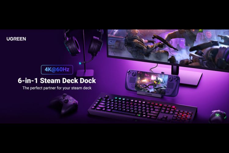 UGREEN kenalkan docking station untuk Steam Deck, bisa main game di ...