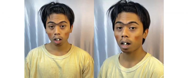 Awalnya kelihatan culun, transformasi cowok dimakeup ala Korea ini ...