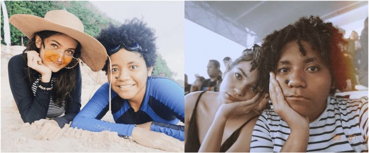 Kakak beradik beda ayah, begini 11 momen kedekatan Enzy Storia dan ...