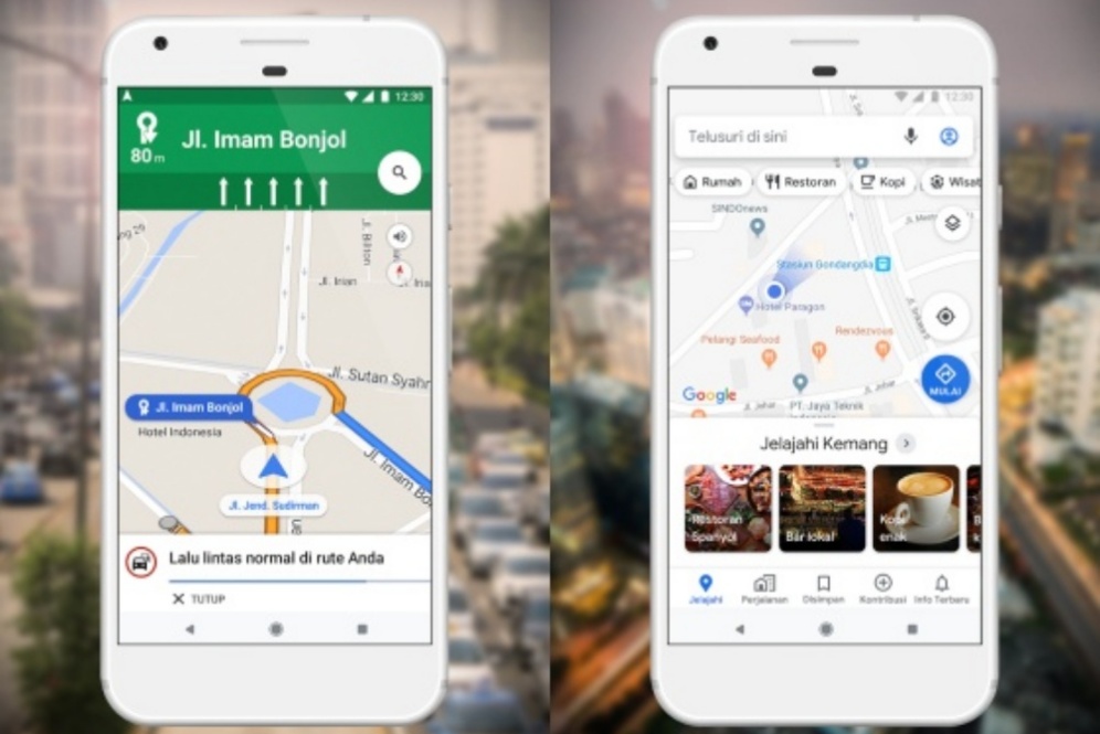 Cara mendownload data di Google Maps, jaga-jaga jika kehilangan sinyal di tengah perjalanan ...