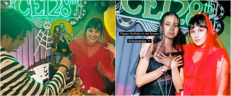 Gaya 9 seleb hadiri ulang tahun Chelsea Islan, penampilan Vidi Aldiano ...