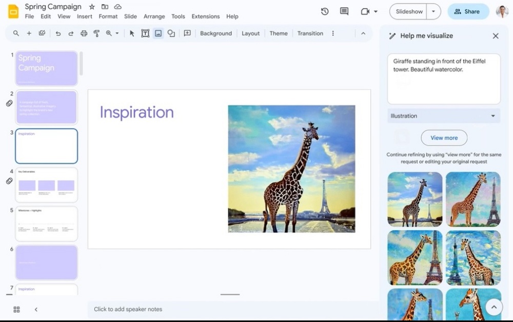 Google luncurkan AI Image Generator untuk Google Slides, bikin ...