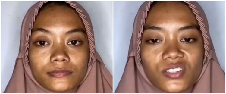Tampil manglingi ala bad girl, transformasi wanita berkulit sawo matang ...