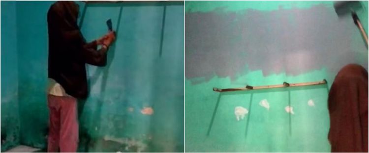 Makeover kamar lembab dan berjamur hanya dalam dua hari, 9 potret ...