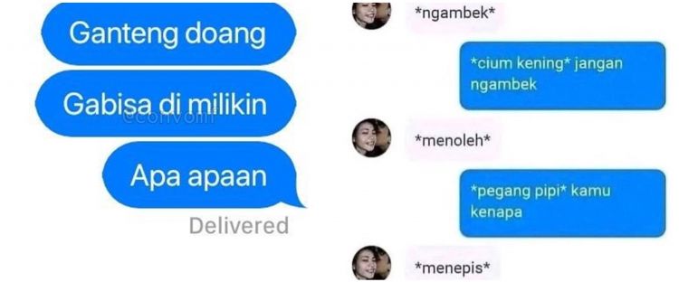 11 Chat lucu orang frustrasi karena dicuekin pasangan ini sebenarnya lucu tapi nggak tega mau ketawa