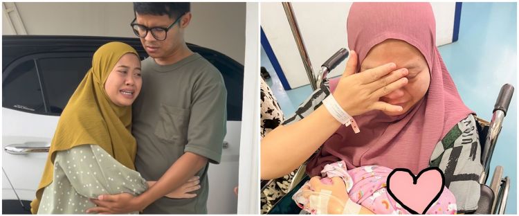 Duka komika Musdalifah Basri, satu putra kembarnya meninggal dunia usai ...