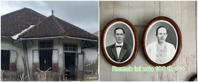 Berada di desa sepi penduduk, begini potret rumah berusia lebih 1 abad ...