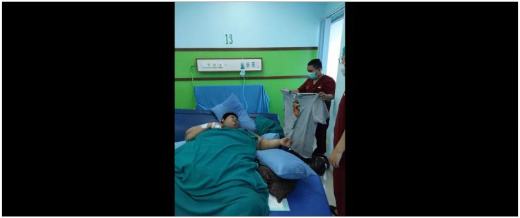 Muhammad Fajri, pria obesitas 260 kilogram meninggal dunia