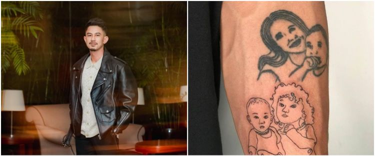 9 Seleb ini tato wajah orang tercinta di badan, Rendy Kjaernett akui ...