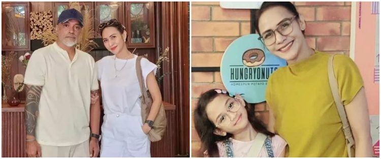 9 Potret kedekatan suami Wenny Ariani dan Kekey anak Rezky Aditya ...
