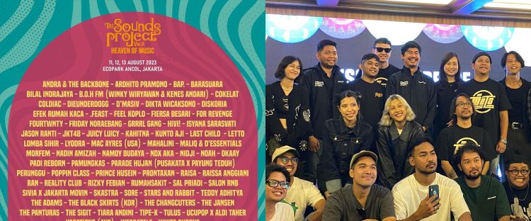 Usung tema Heaven of Music, The Sounds Project Vol.6 akan digelar tiga ...