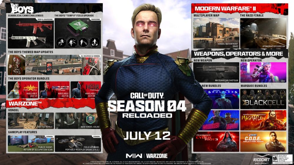 The Boys hadir dalam Call of Duty Modern Walfare 2 dan Warzone: Season 4 Reloaded | Techno.id