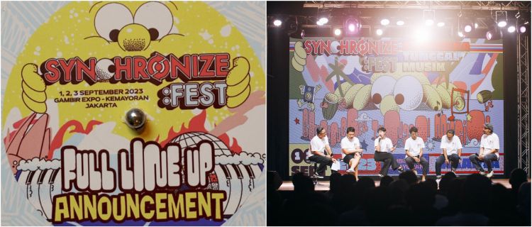 Synchronize Festival 2023 siap manjakan penonton dengan menghadirkan ...