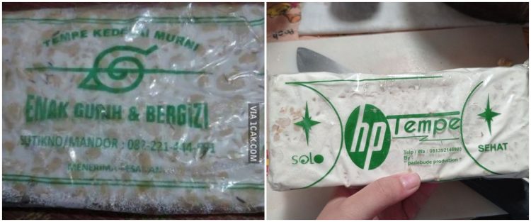 Tulisan kocak merek tempe ini pakai teknik S3 marketing, 11 potretnya ...