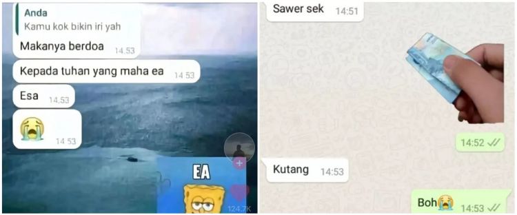 11 Typo lucu pada chat ini ubah pesan serius jadi konyol, jangan ditiru ...