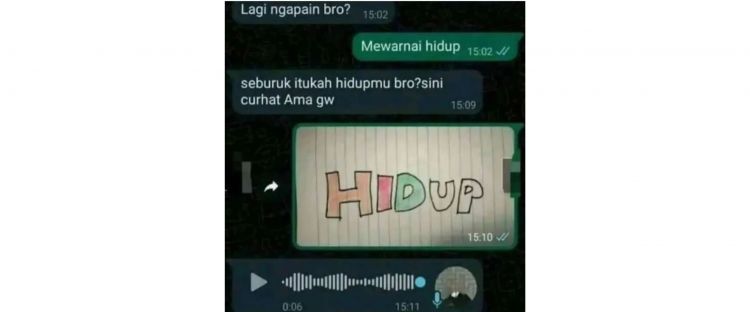 11 Chat lucu mengecoh dari teman ini perlu dibaca dua kali baru paham, bikin tepuk jidat