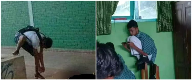 Meskipun jatuhnya nyeleneh, 11 potret lucu murid berani beda ini perlu ...