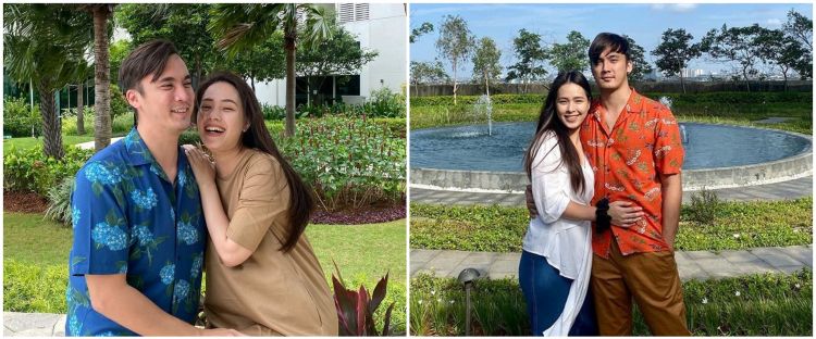 Rendy Kjaernett tutupi tato wajah Syahnaz Sadiqah dengan topeng Jepang ...